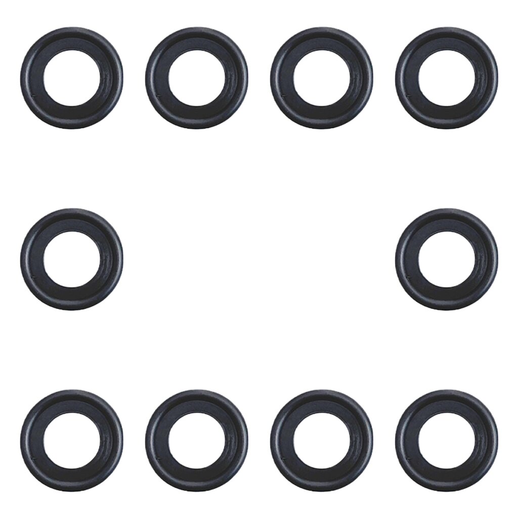10шт Комплект Износостойких Прокладок Масляные Пробки Прокладка Резиновое Уплотнение для 12/14