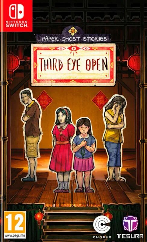 Игра "Paper Ghost Stories: Third Eye Open", для Nintendo Switch, на английском языке