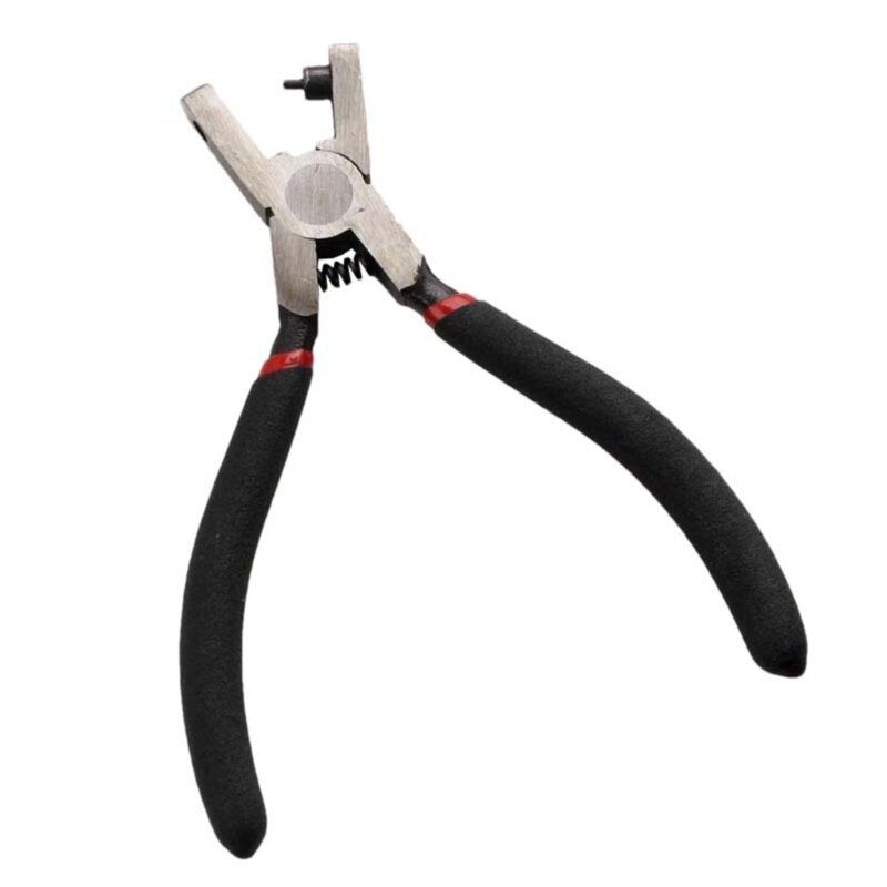 Heavy Duty Hole Puncher Pliers 2mm Diameter Metal Hole Puncher Pliers Tool for Jewelry Making Leather Belt Watch Bands