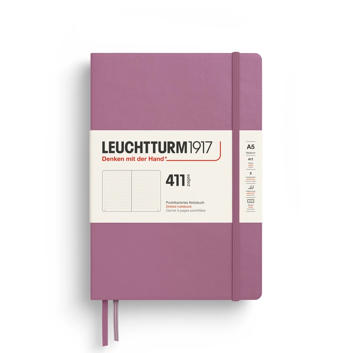 LEUCHTTURM1917 ультратолстый бескислотный блокнот А5 кожаный A5 grid
