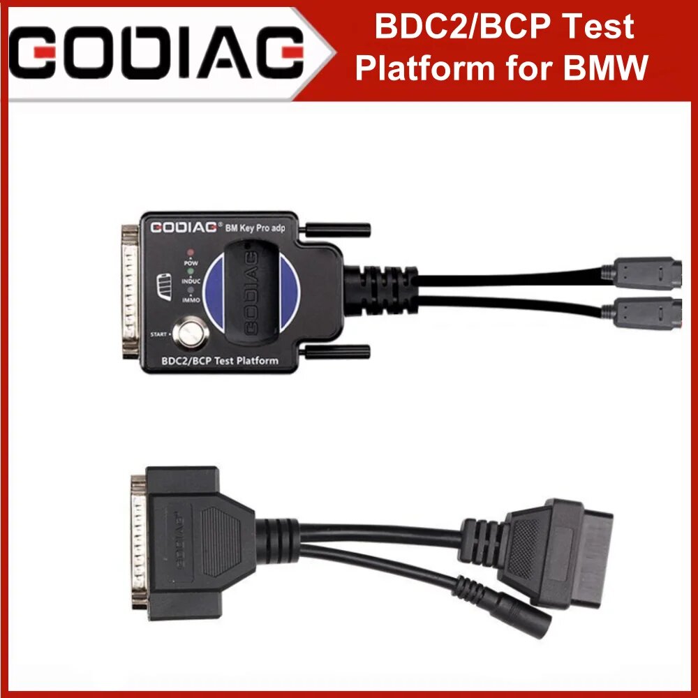 GODIAG BDC3/BCP тестер для синхронизации ключей BMW, инструмент для программирования кодирования, испытательная платформа BDC2, работа с планшетом Autel/Launch BDC2