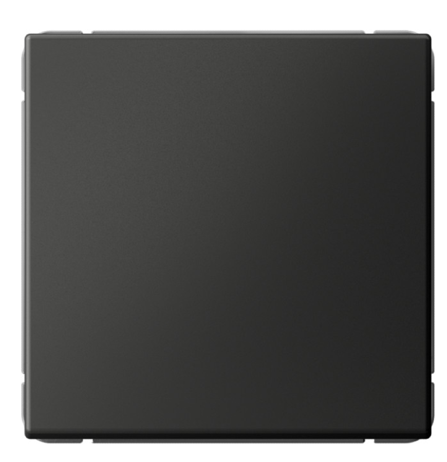 Перекрестный выключатель Systeme Electric / Систем Электрик ArtGallery одноклавишный с быстрозажимными клеммами, в корпусе из пластика, базальт, размером 71х71х40.5мм, 10А 250В IP20 / электрика