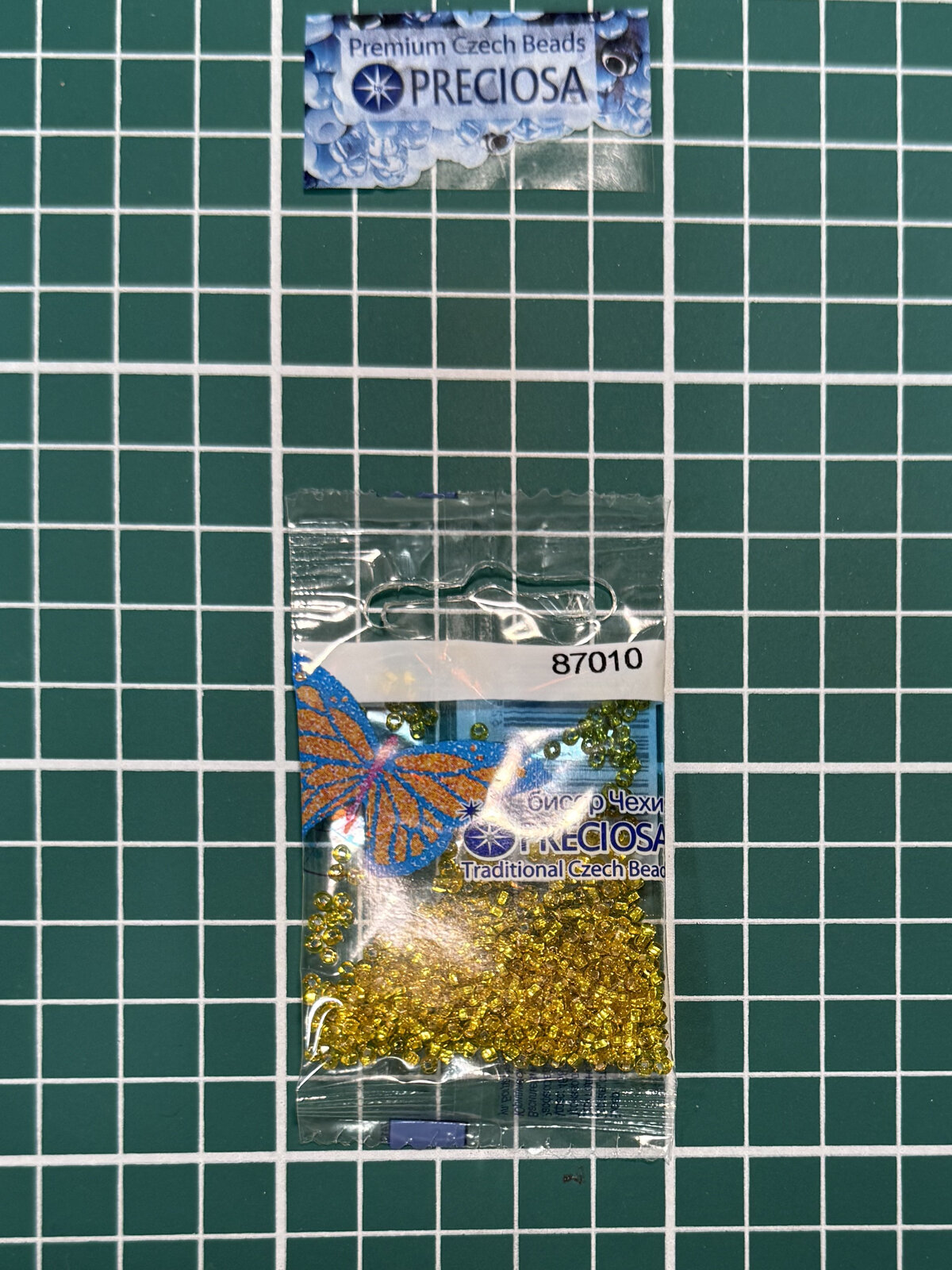 Чешский бисер Preciosa, цвет: 87010, для рукоделия плетения вышивания