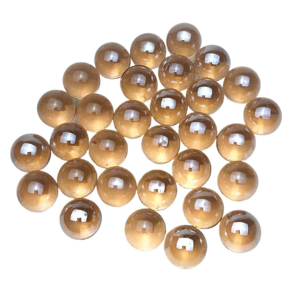 Стеклянные шарики Марблс для декора и игр, 16мм, 50 шт