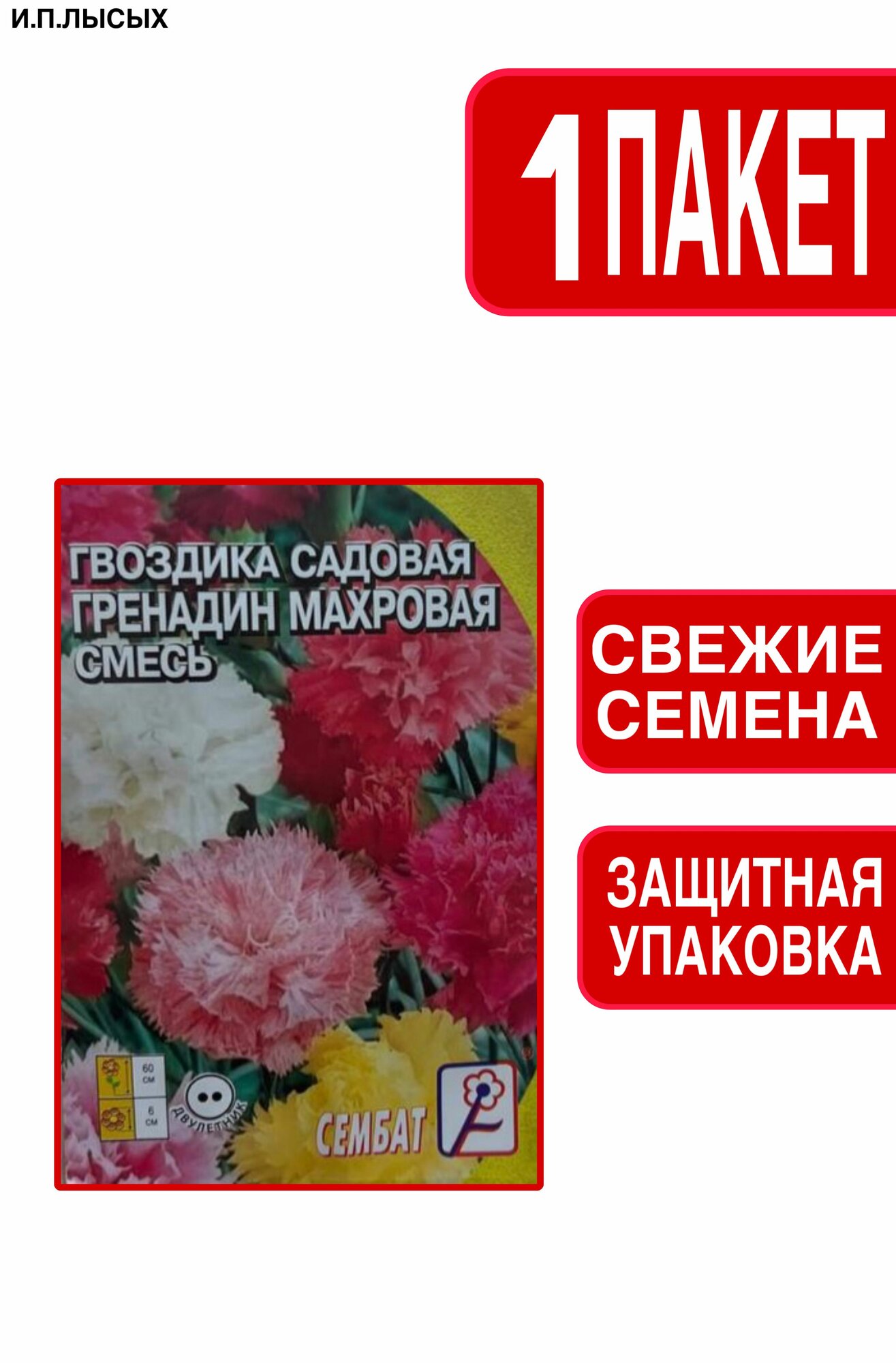 Семена Гвоздика "Гренадин"