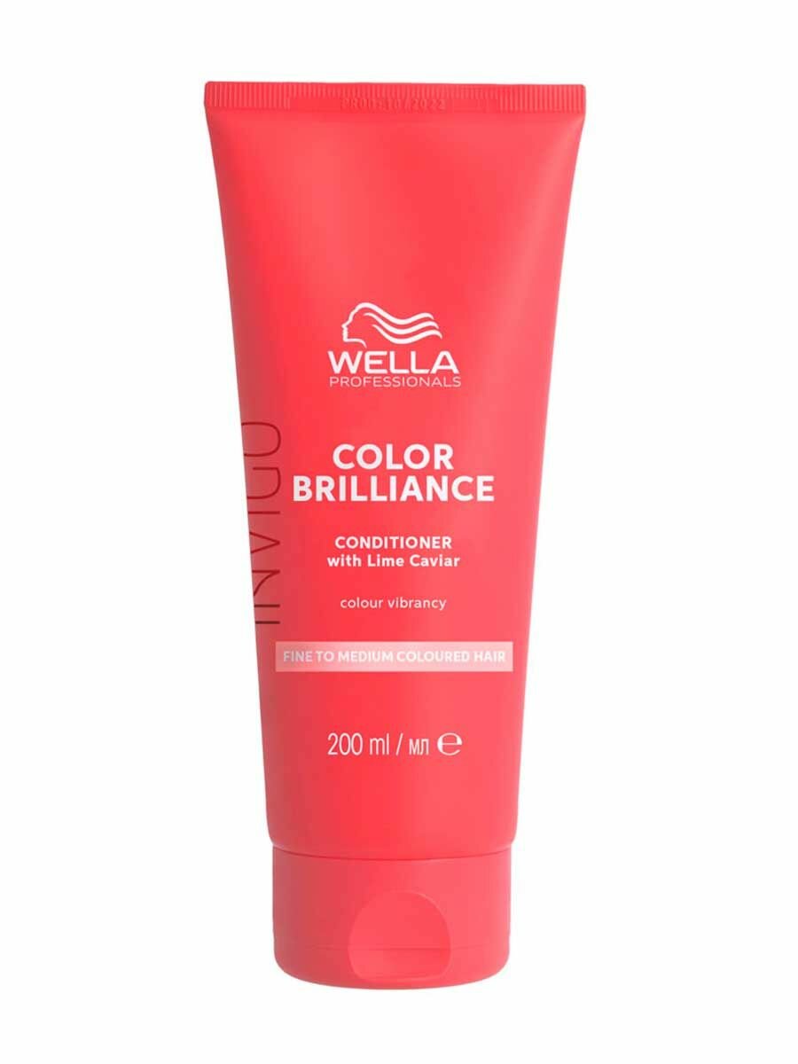 Бальзам-уход Wella Invigo Color Brilliance для окрашенных тонких волос 200 мл Колор Бриллианс