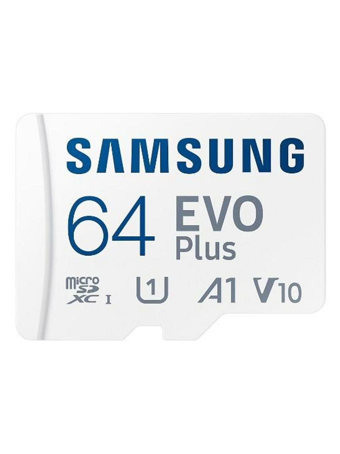 Карта памяти microSDXC Samsung Evo Plus 64GB MB-MC64SA
