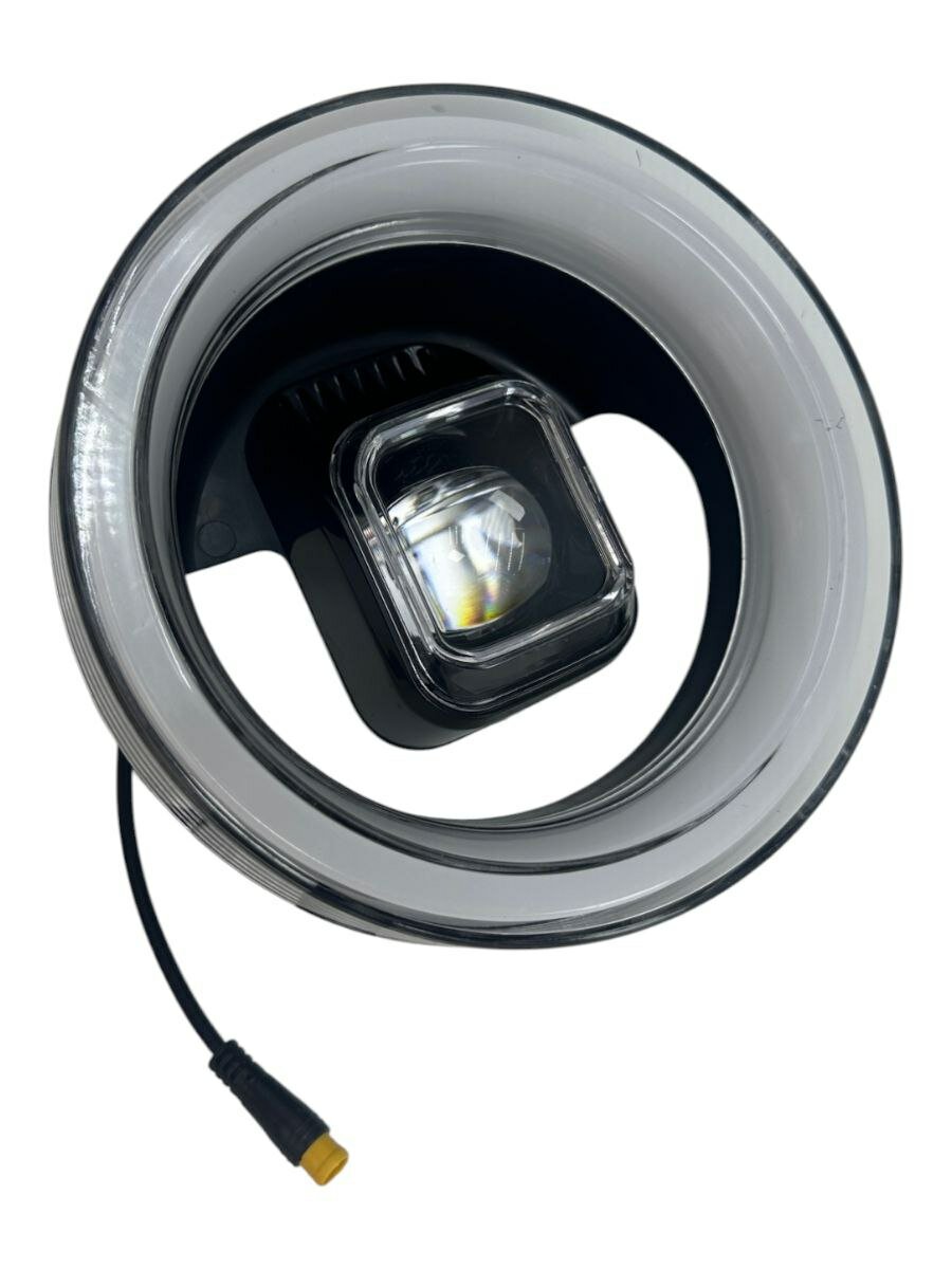 Фара электроскутера U2 PRO, круглый коннектор