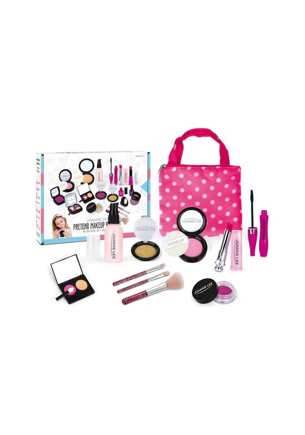Детская косметическая игра-симулятор для девочек, стиль: 11 предметов в горошек