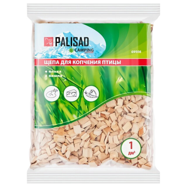 Щепа для копчения PALISAD вишня ольха 230г