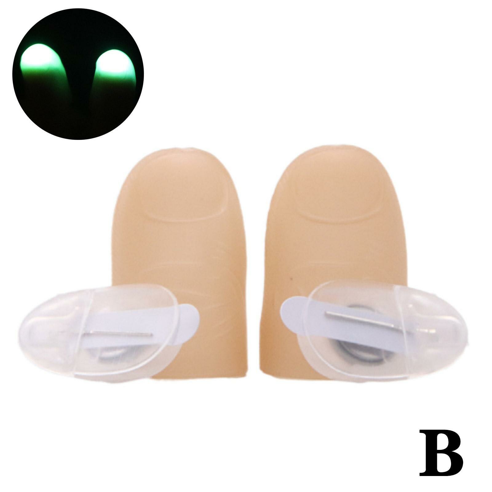 Танцующая лампа на палец, работающая от света, детский реквизит для фокусов сцене