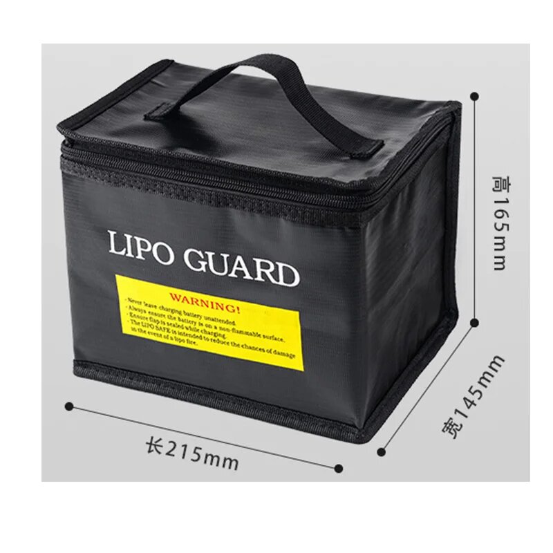 Lipo Guard сумка для аккумуляторов, черная, 1pcs Type 5