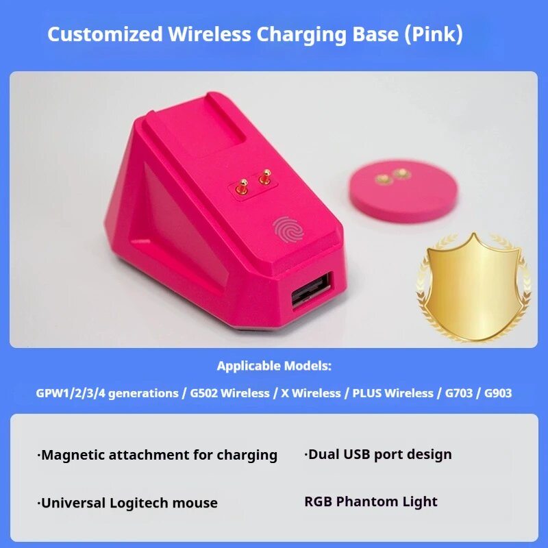 Logitech G PRO X Superlight 2 DEX беспроводная игровая мышь pink updated