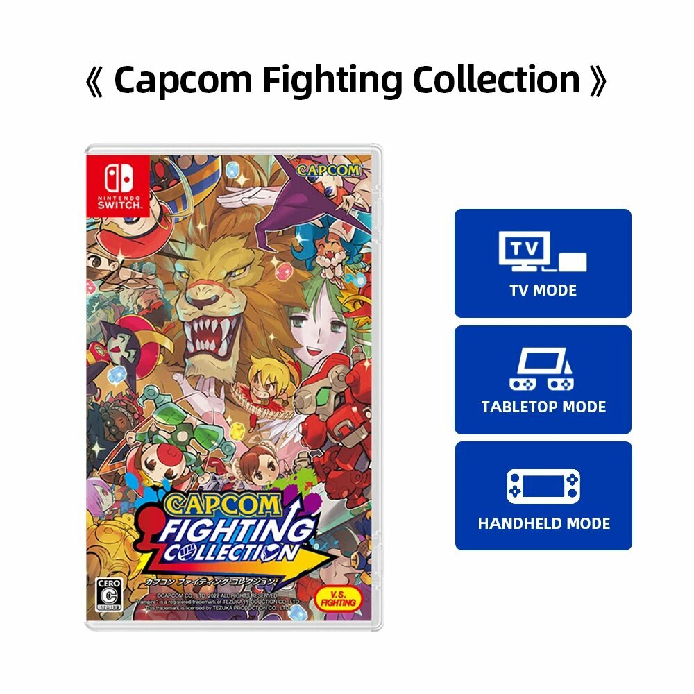 Nintendo Switch Capcom Fighting Collection Картридж