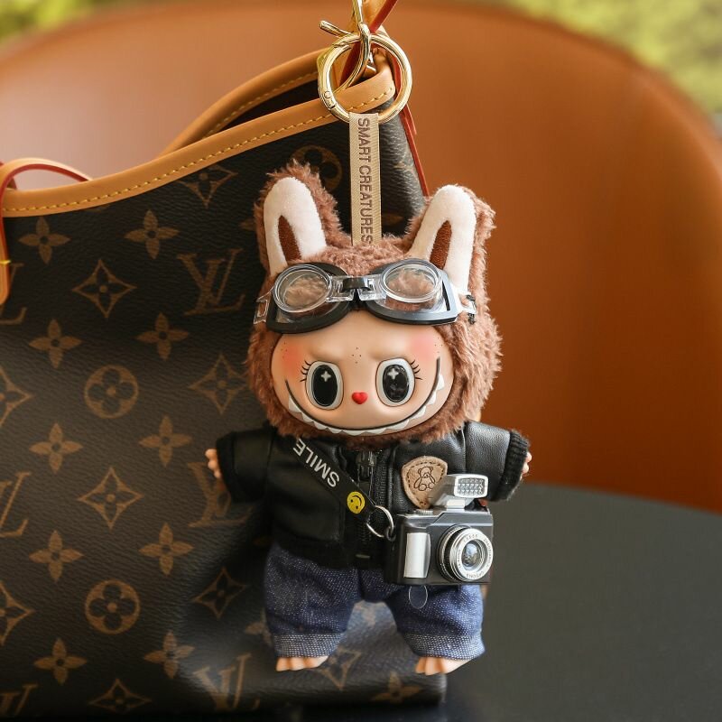 Кукла Labubu в слепой коробке, виниловая плюшевая подвеска, подарок Bubble Mart в наличии