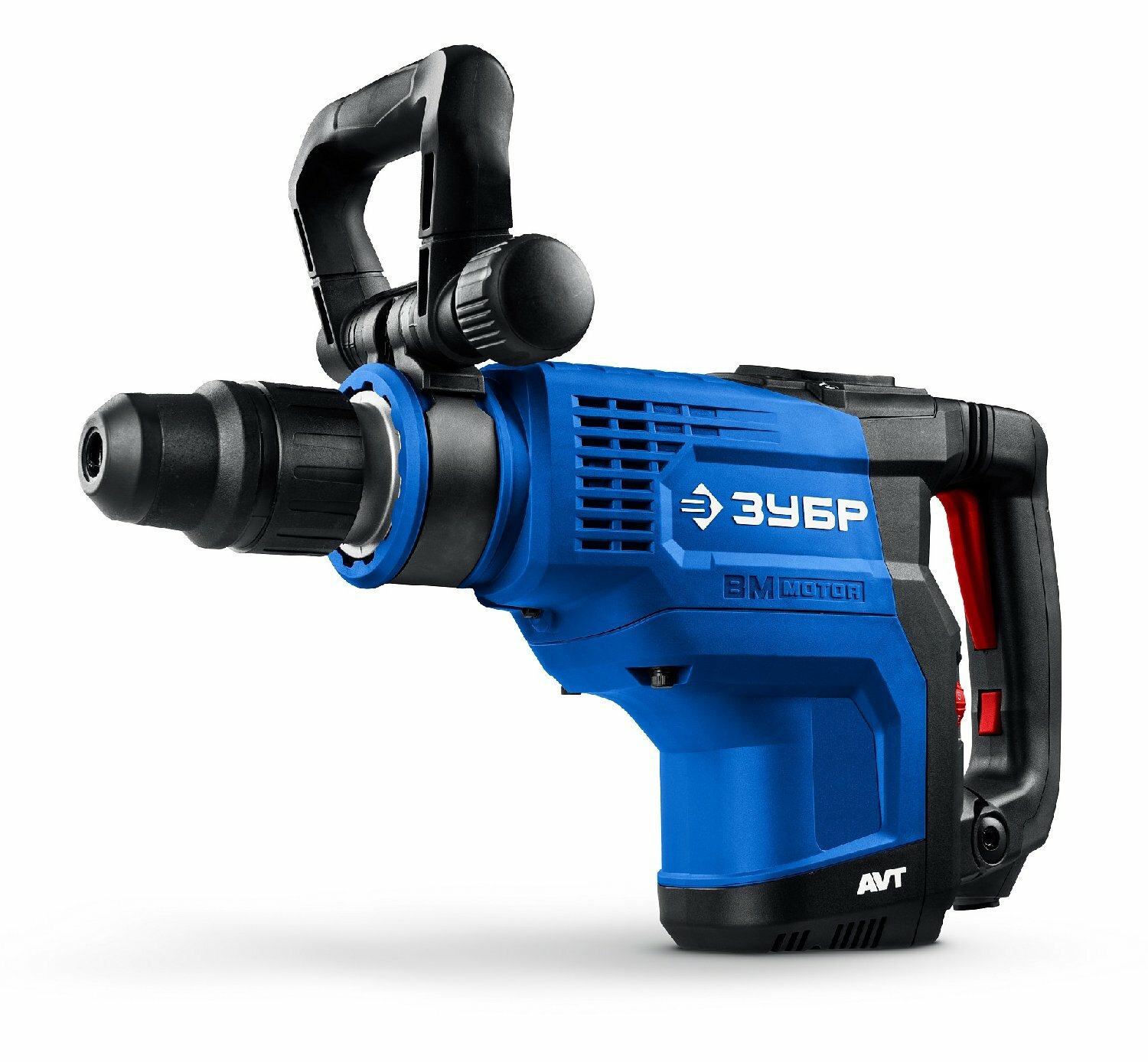 Бесщеточный перфоратор SDS-Max ЗУБР Профессионал 1400 Вт 48 мм 16 Дж с защитой от вибрации и перегрузки