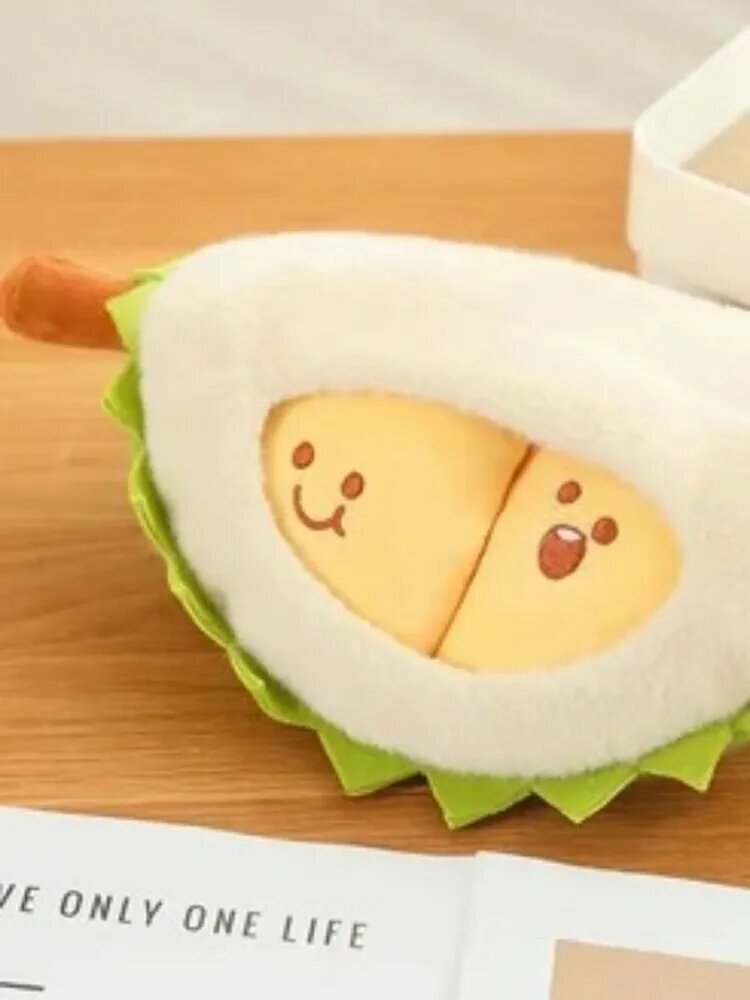 Плюшевая игрушка из дуриана, съемная