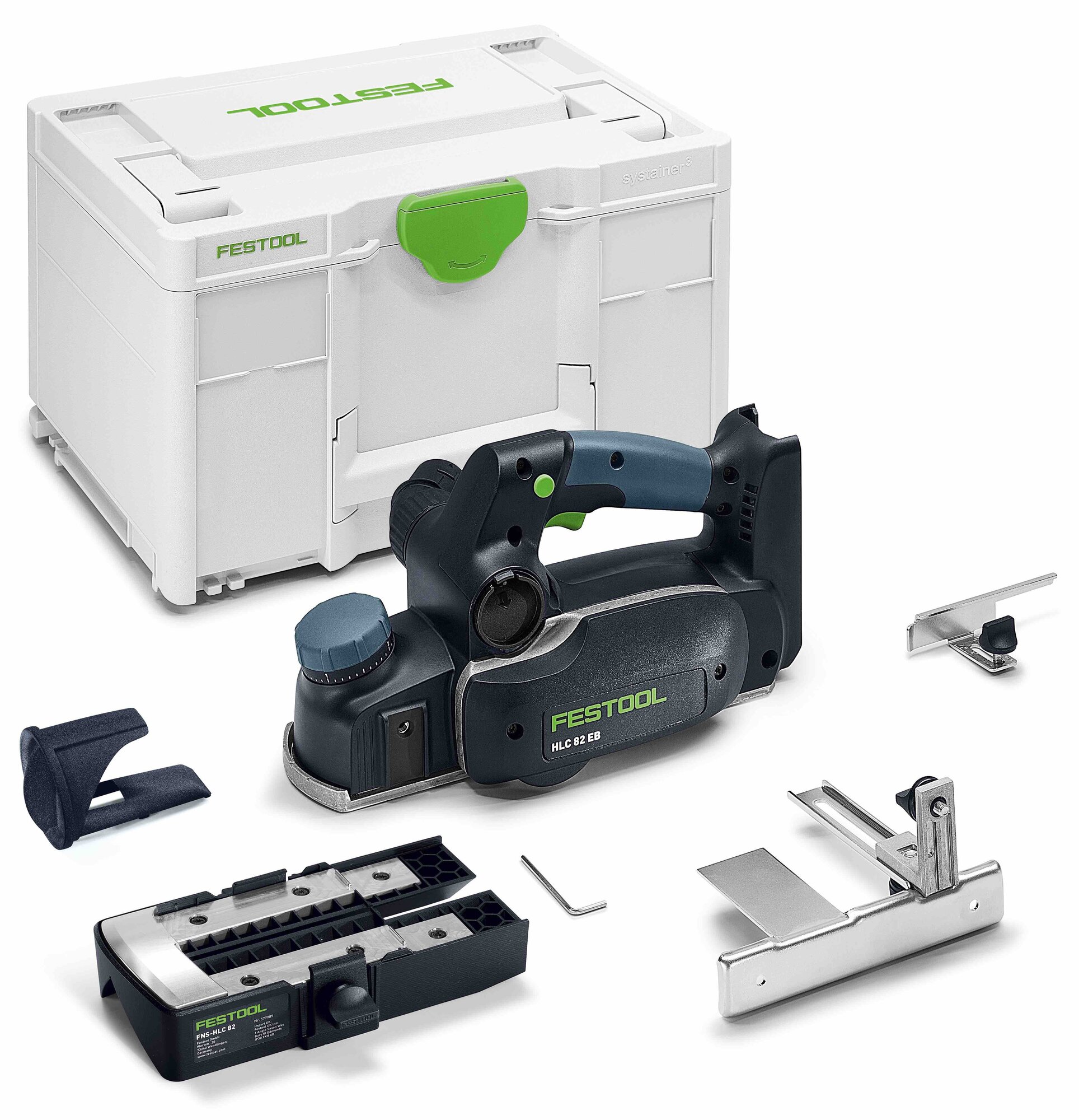 Аккумуляторный рубанок Festool HLC 82 EB-Basic-Set
