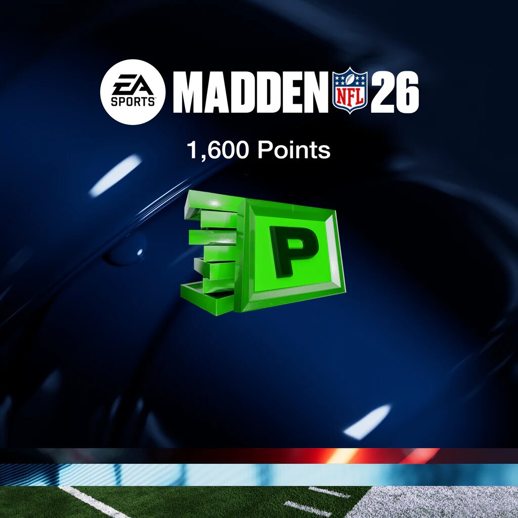 Виртуальная валюта Madden NFL 26 - 1600 очков Madden, для PlayStation, Турция