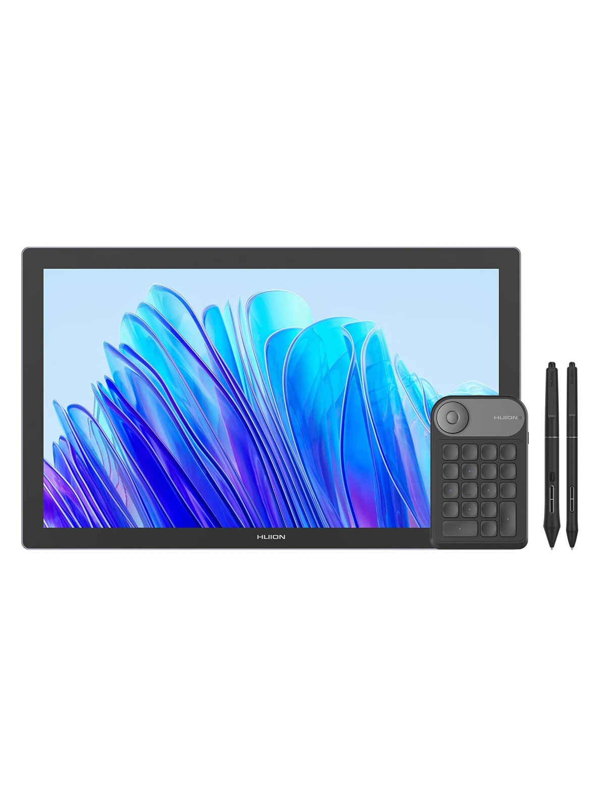 Графический планшет HUION Kamvas Pro 19, 18.4", 5080 lpi, 15 мс, темно-серый