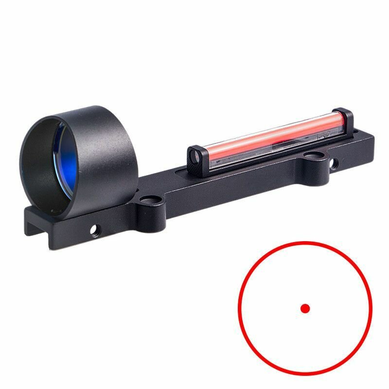 Vomz Волоконно-оптический коллиматорный прицел для ружья 1x28 Red Dot Sight
