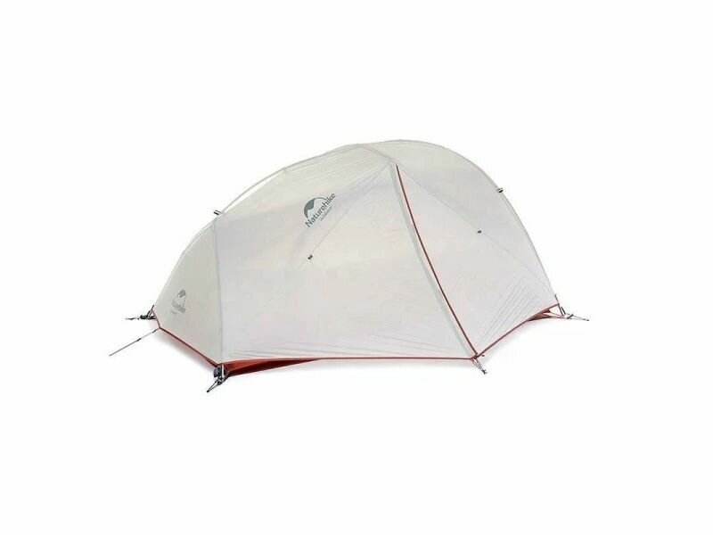 Палатка Naturehike Star-river 2 NH17T012-T с ковриком Grey-Black 6927595716489
