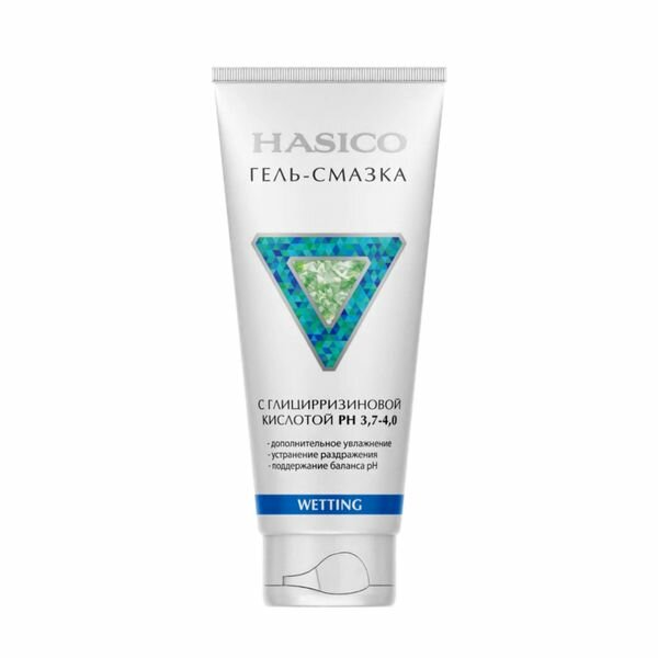 Гель-смазка интимная с глицирризиновой кислотой Hasico/Хасико туба 100мл