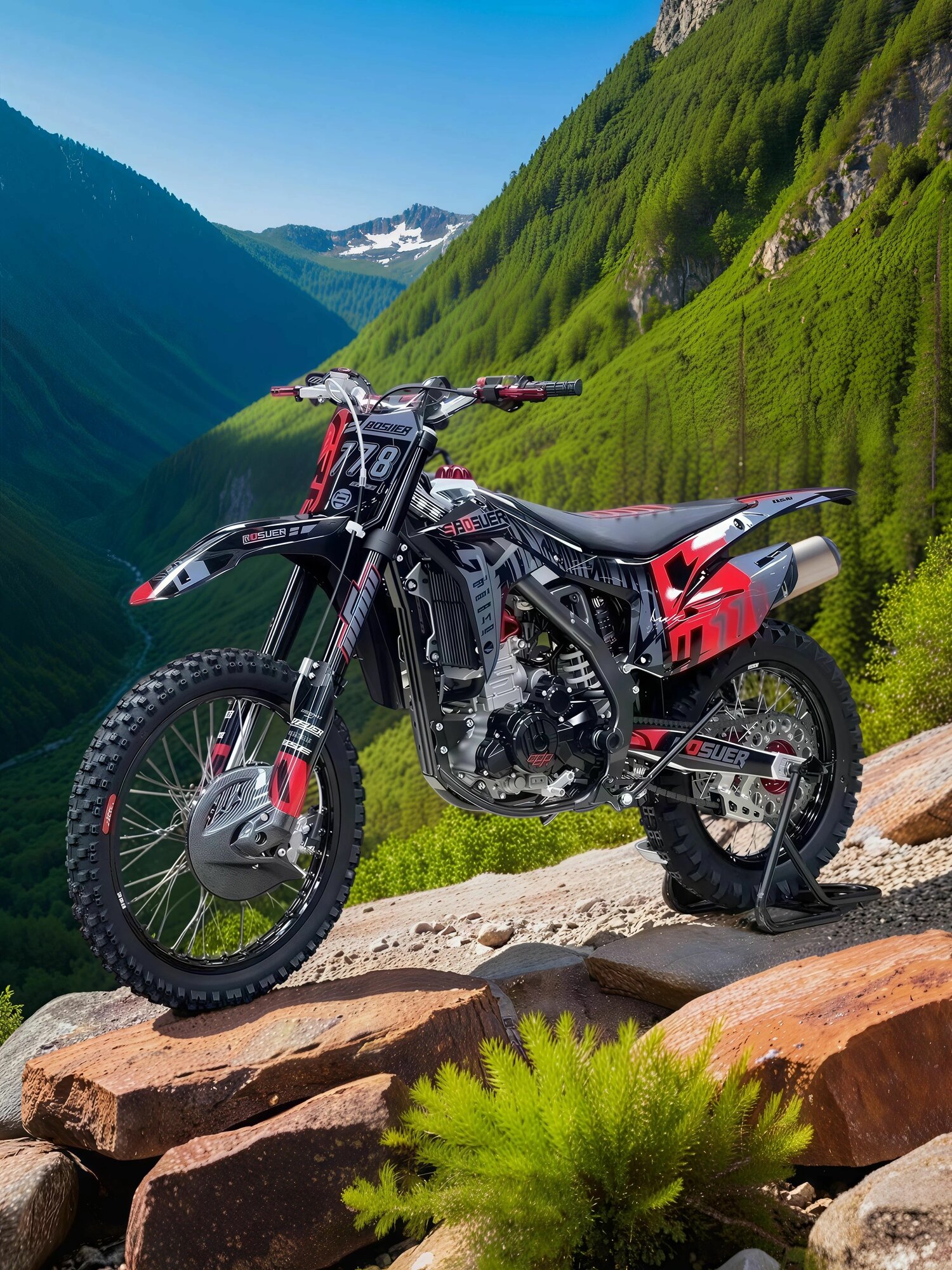 Эндуро мотоцикл BSE Z7 NB300 (Bosuer) 300 кубов, 31 л. с.