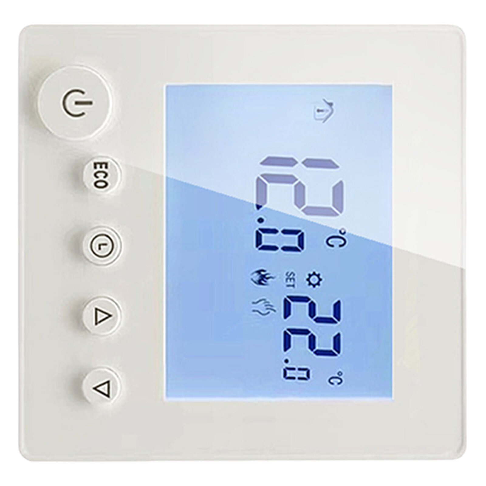 Термостат для теплового насоса: не программируемый с отображением влажности в помещении простой монтаж