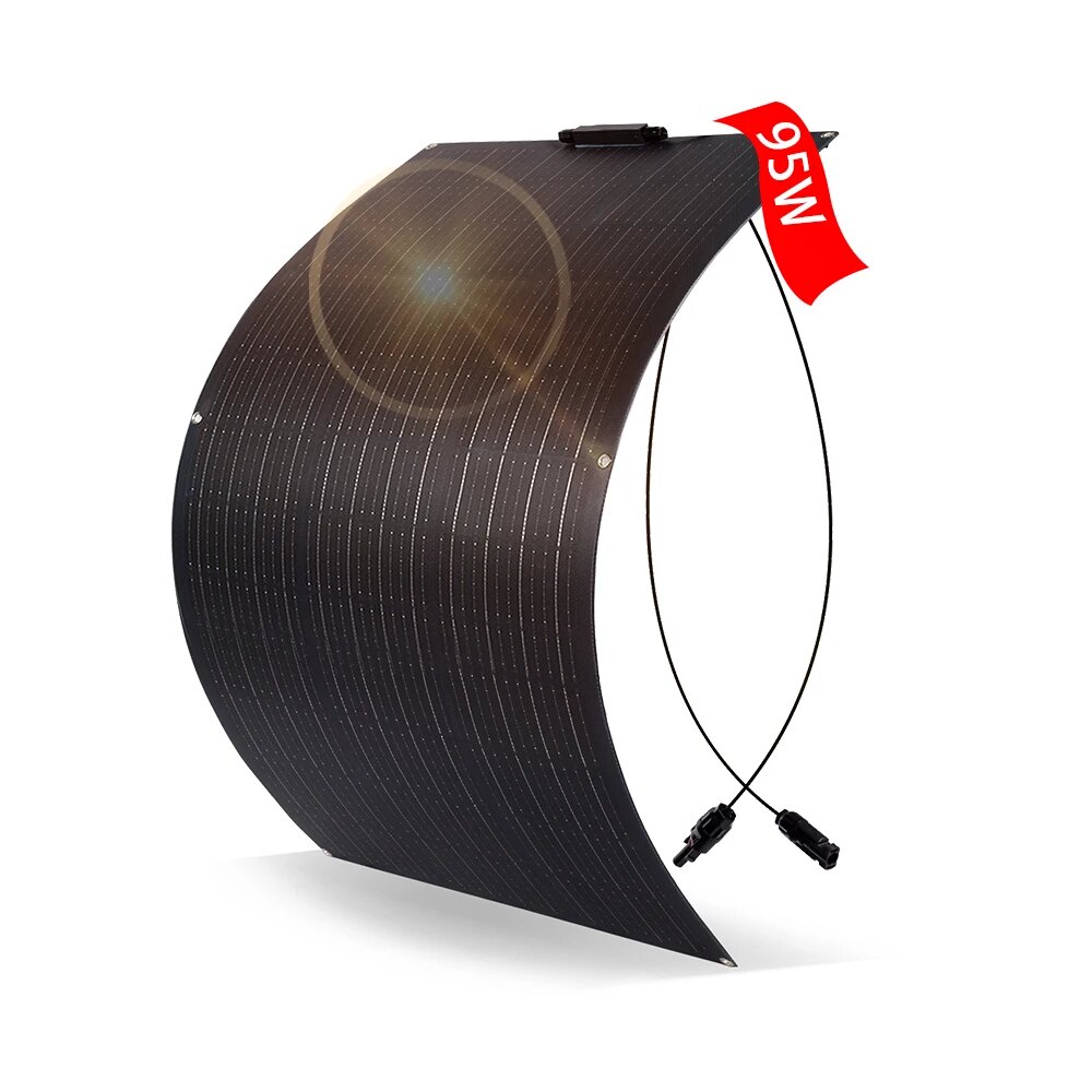 Гибкие солнечные панели JINGYANGPV 12В 35-120Вт 95w solar panel