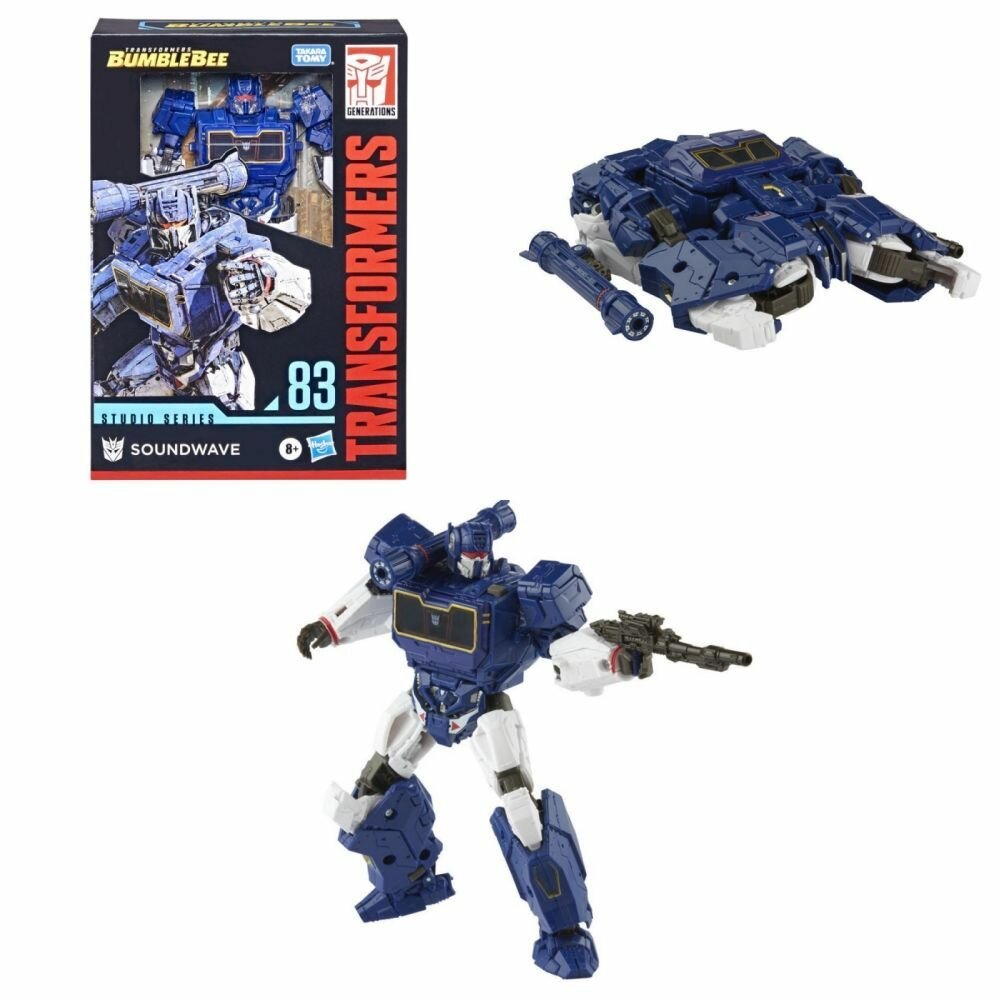 Игрушка Hasbro Трансформеры Studio Series SS-83 Трансформеры класса Voyager Class : Bumblebee Soundwave 6,5-дюймовые F3173