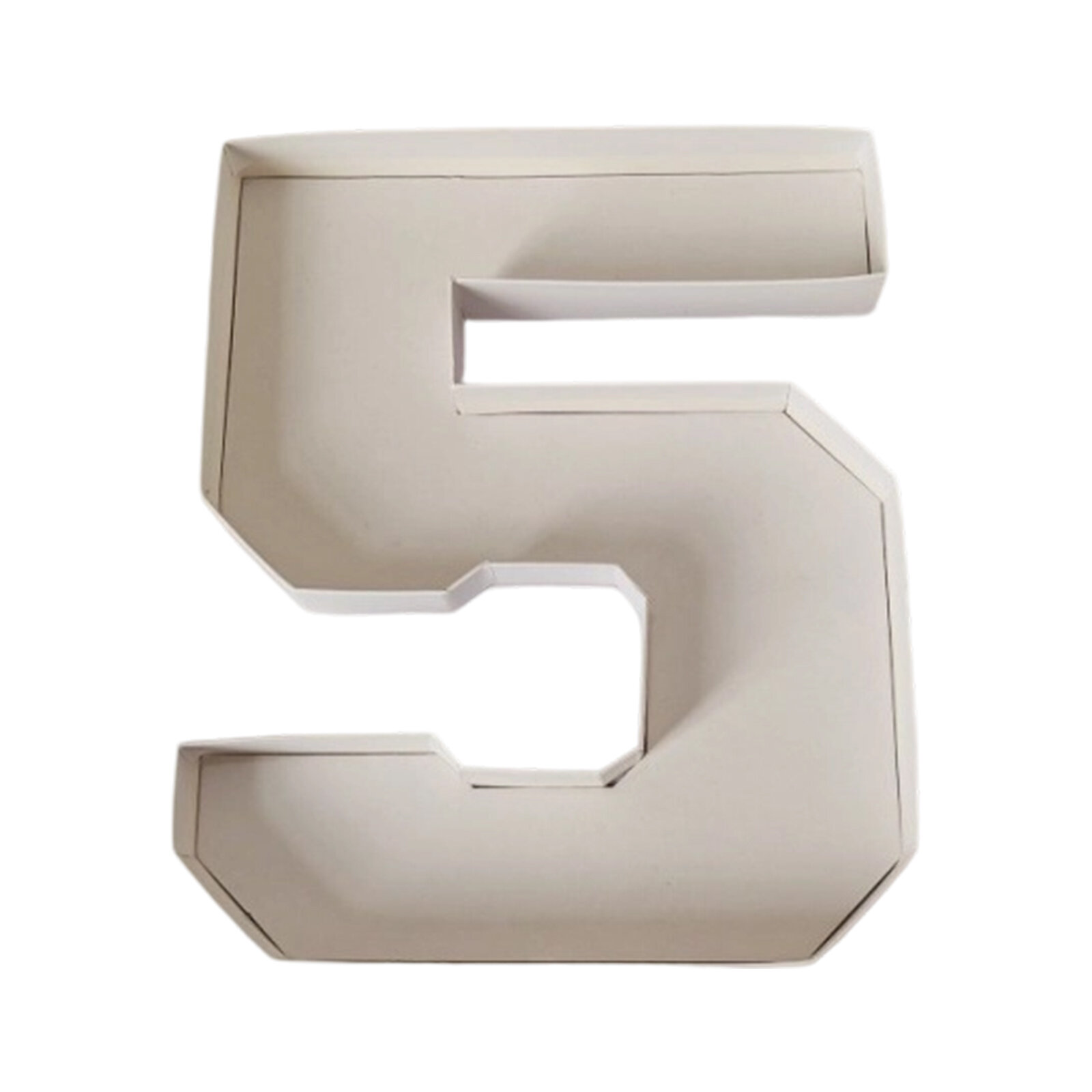 Креативный контейнер для хранения еды в форме буквы биоразлагаемый конфет