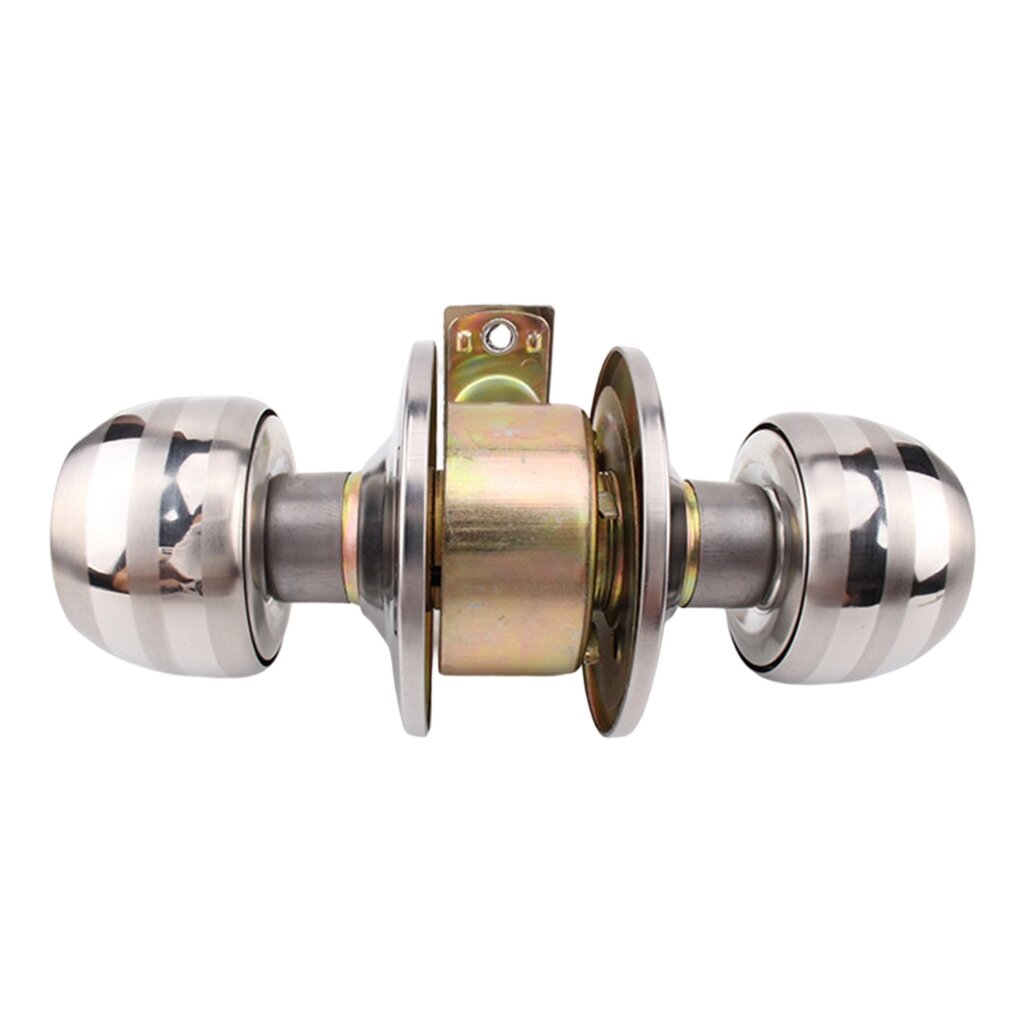 Круглые дверные ручки, Набор ручек с ключами, Ручки для внутренних дверей, Набор круглых дверных ручек, Ручка для входных проходов, Прочный замок