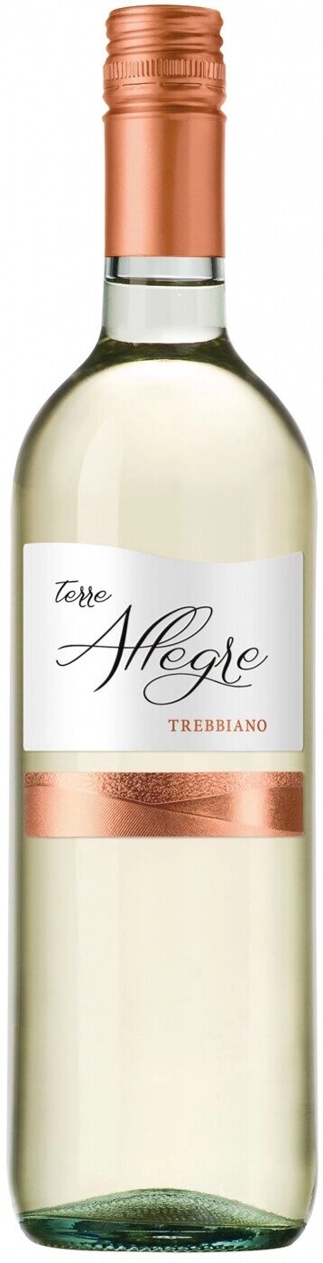 Вино "Terre Allegre" Trebbiano Semi Sweet, 2023