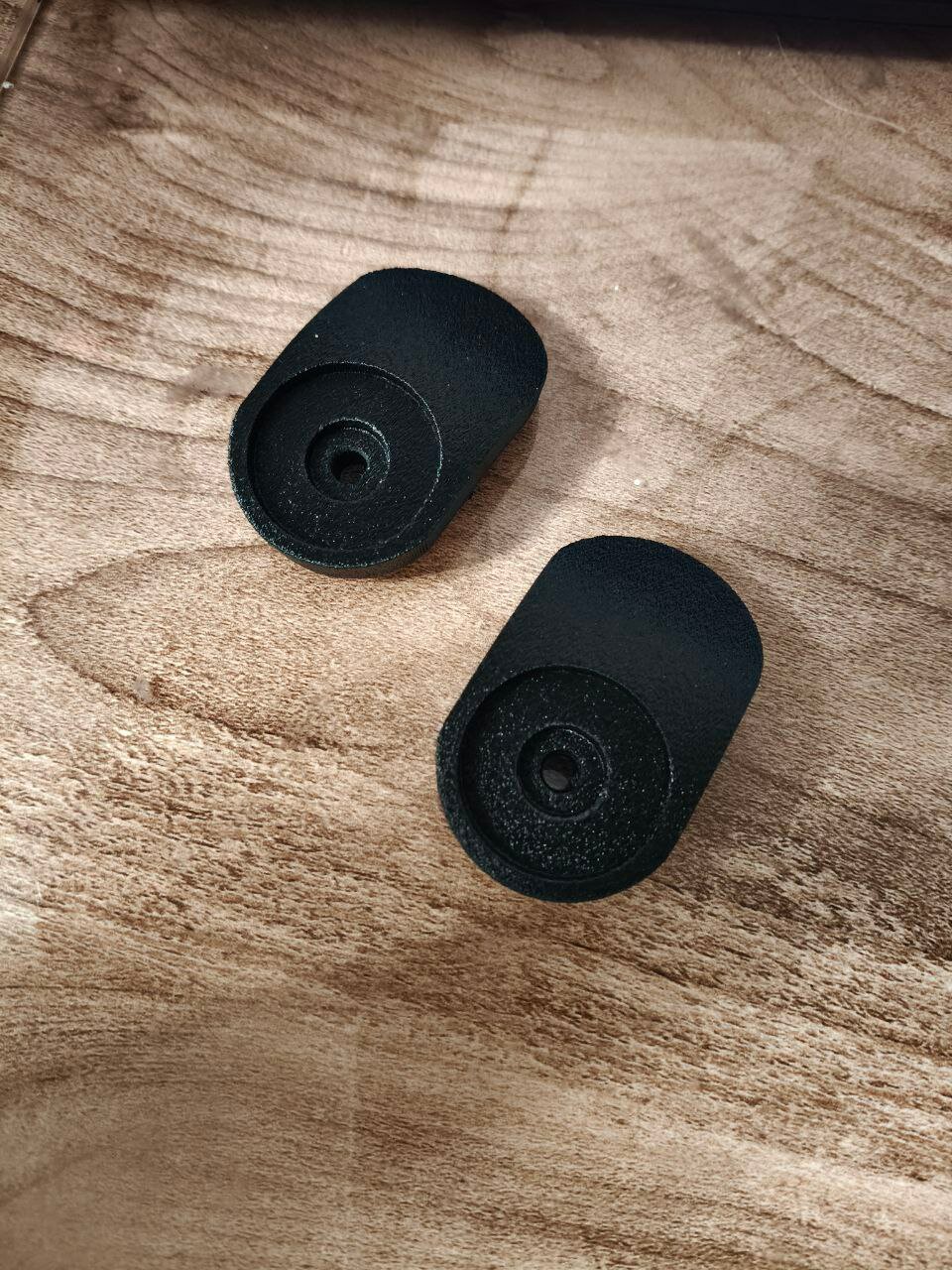 Детали под заглушки для Защиты мизинцев на руль мотоцикла (эндуро мотокросс хардэндуро)