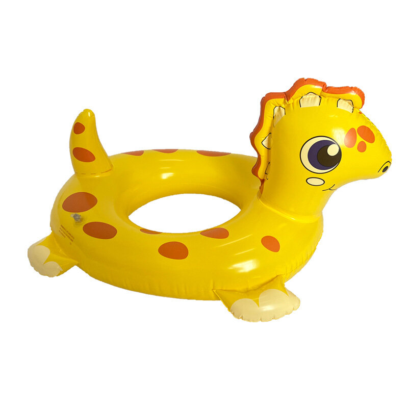 Надувное кольцо для плавания "Динозавр", детское, с защитой от опрокидывания
