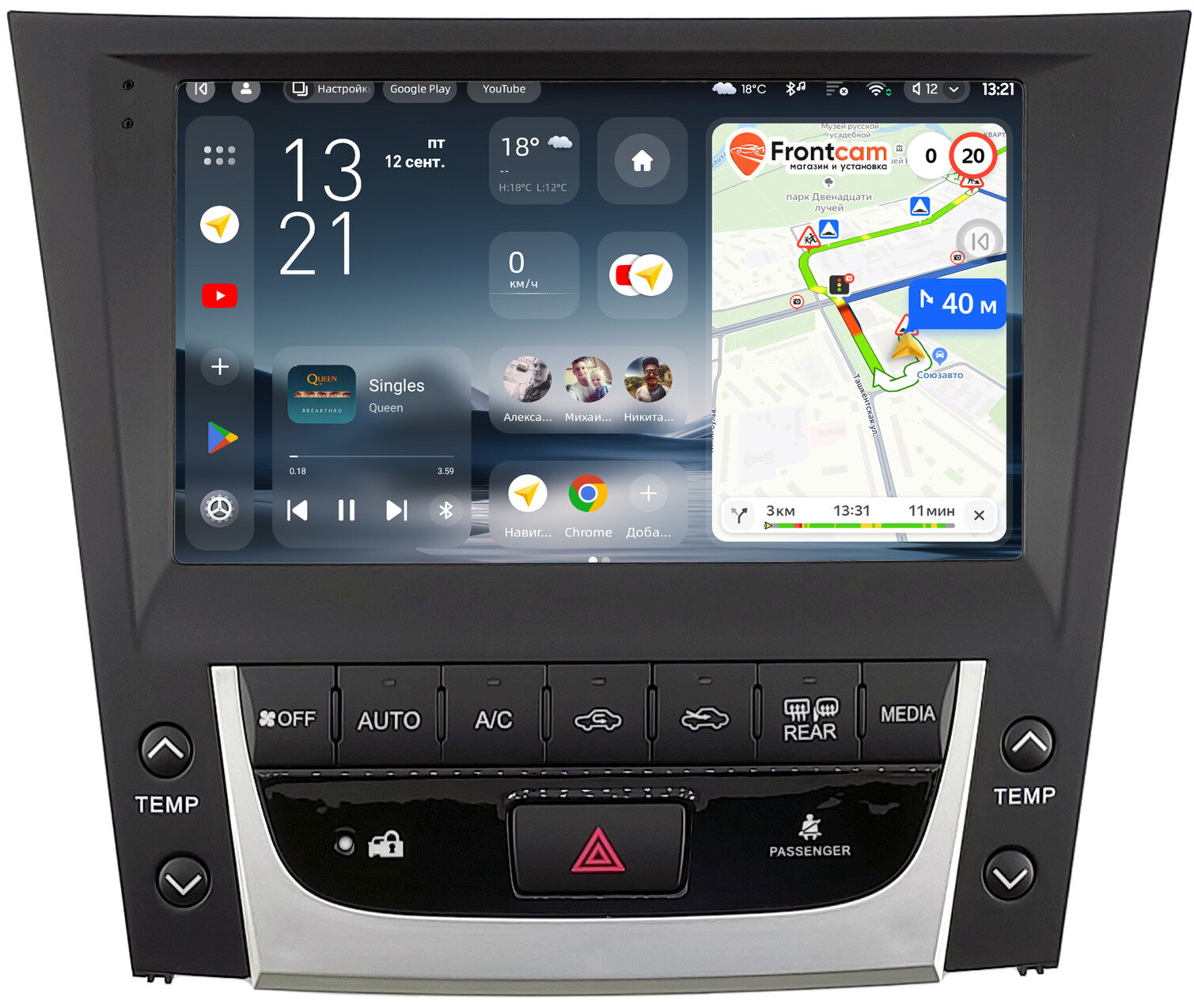 Штатная магнитола Teyes CC4 2K 8/128 9.5" RM-9-3460 Lexus GS 3 2004-2011 (авто с кассетой) Android 14 (4G-SIM, DSP, QLed, AI)