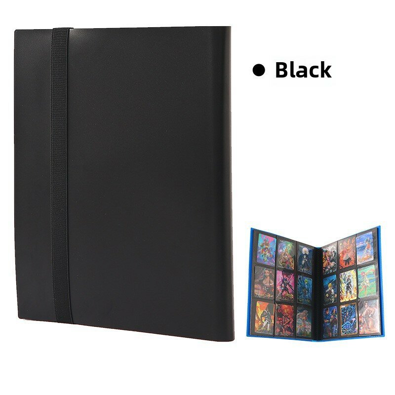 Книга для карт "Anime Card Book", 30.7x25 см, 360 карт, черная