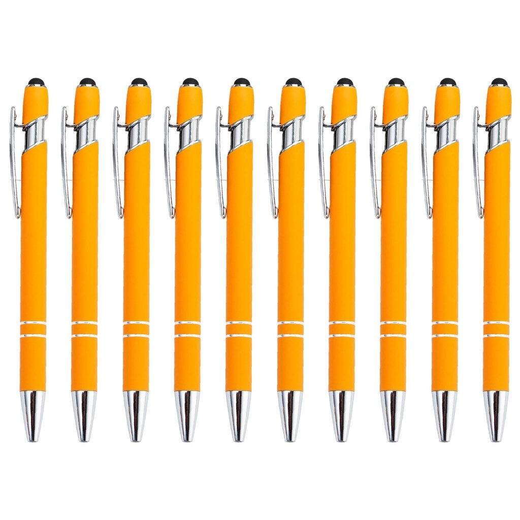 Шариковая ручка-стилус Алюминиевая ручка с сенсорным экраном для письма на планшете телефоне