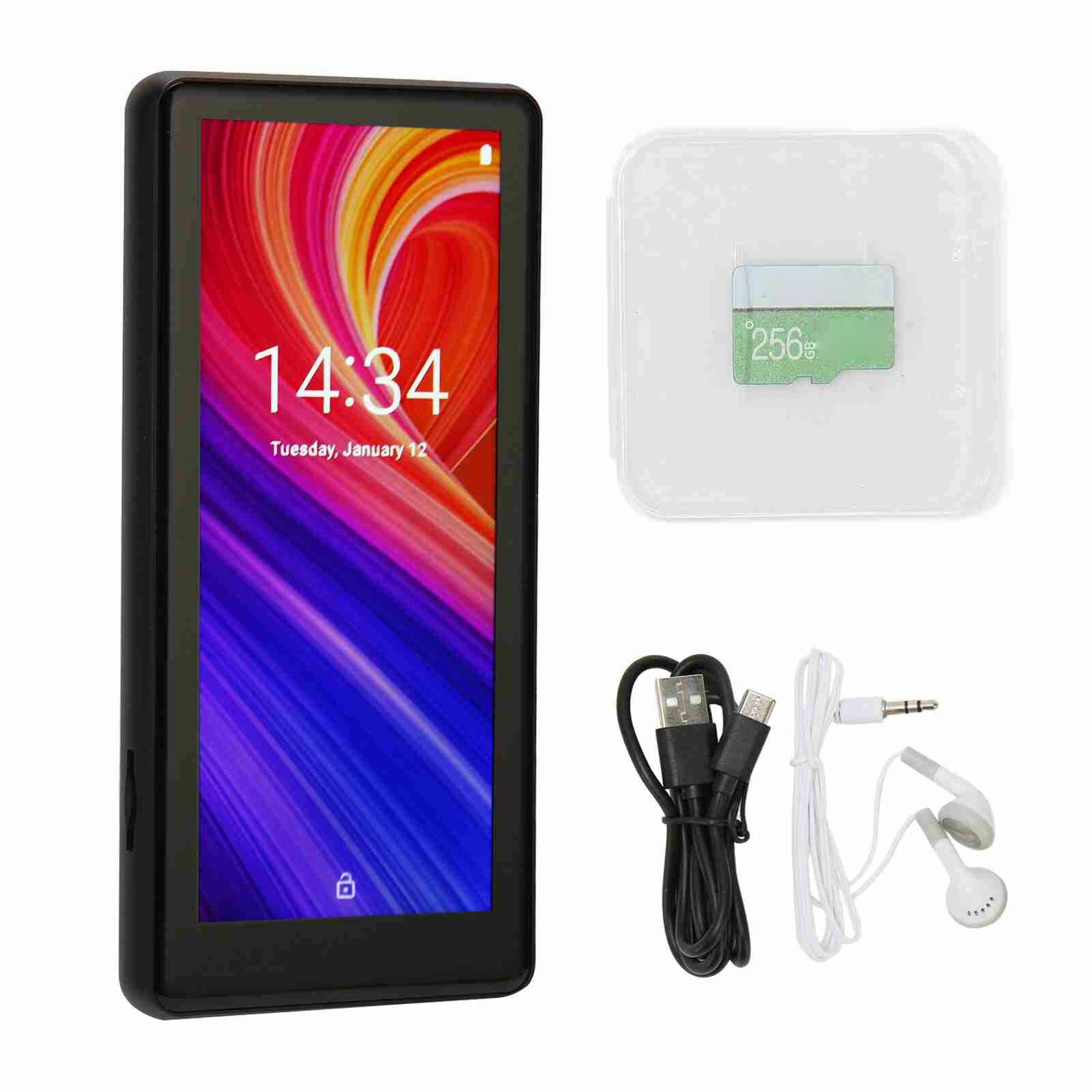 MP3-плеер 4", Bluetooth, WiFi, электронная книга, 16+256 ГБ