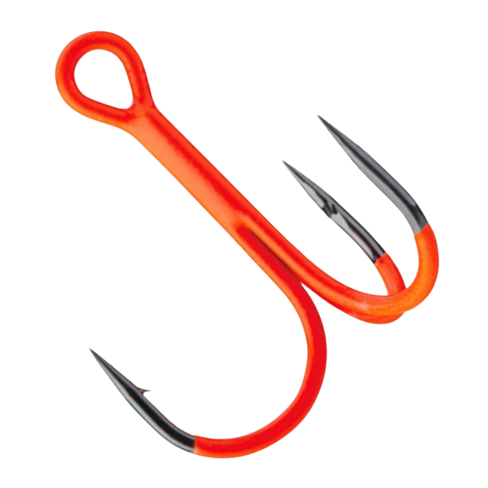 Крючок тройной BKK Spear 21-UVO - в упаковке 7 шт, номер крючка #12