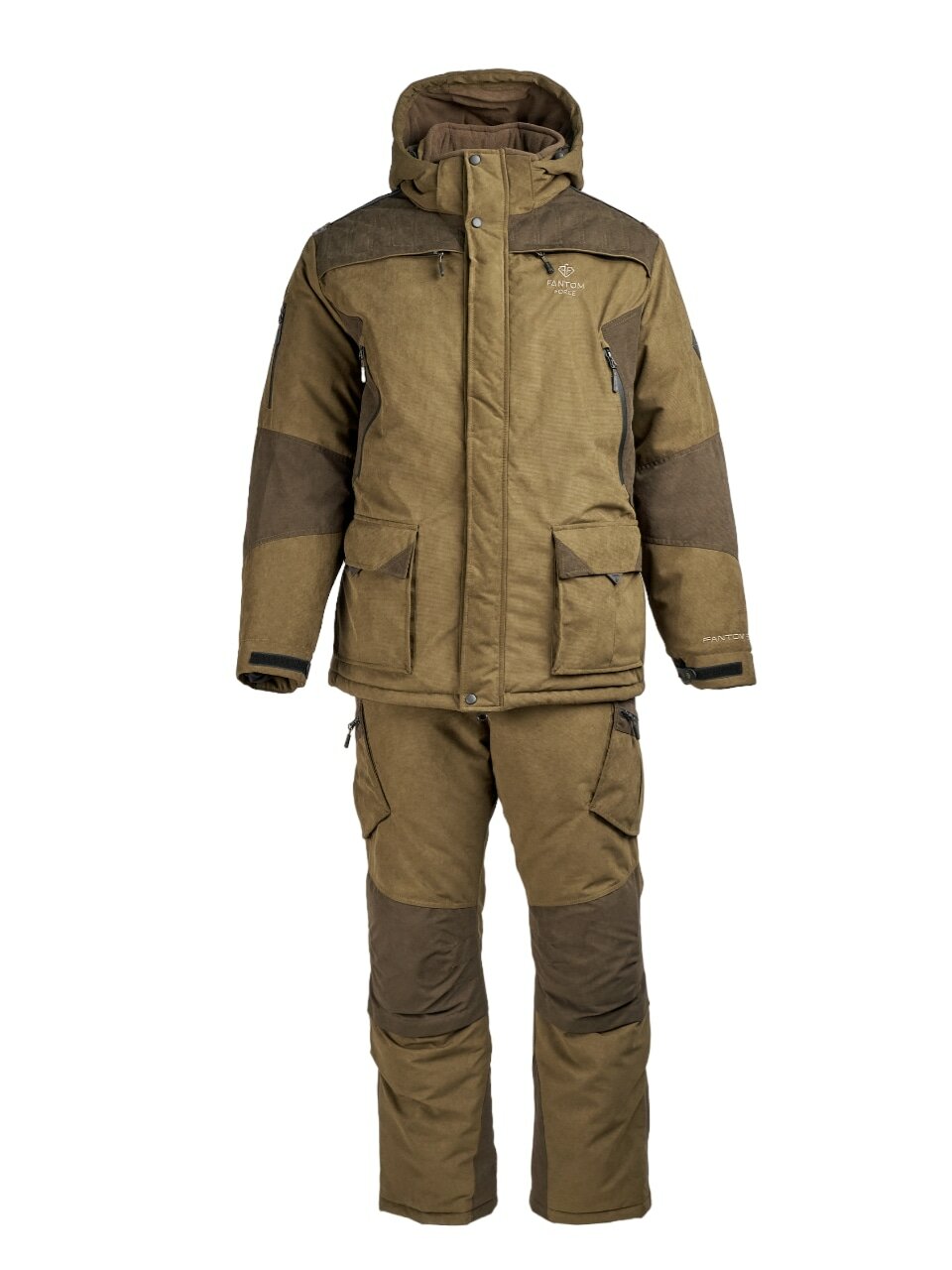 Костюм зимний мужской охотничий ARCHER, L/BROWN #21 D/BROWN #22