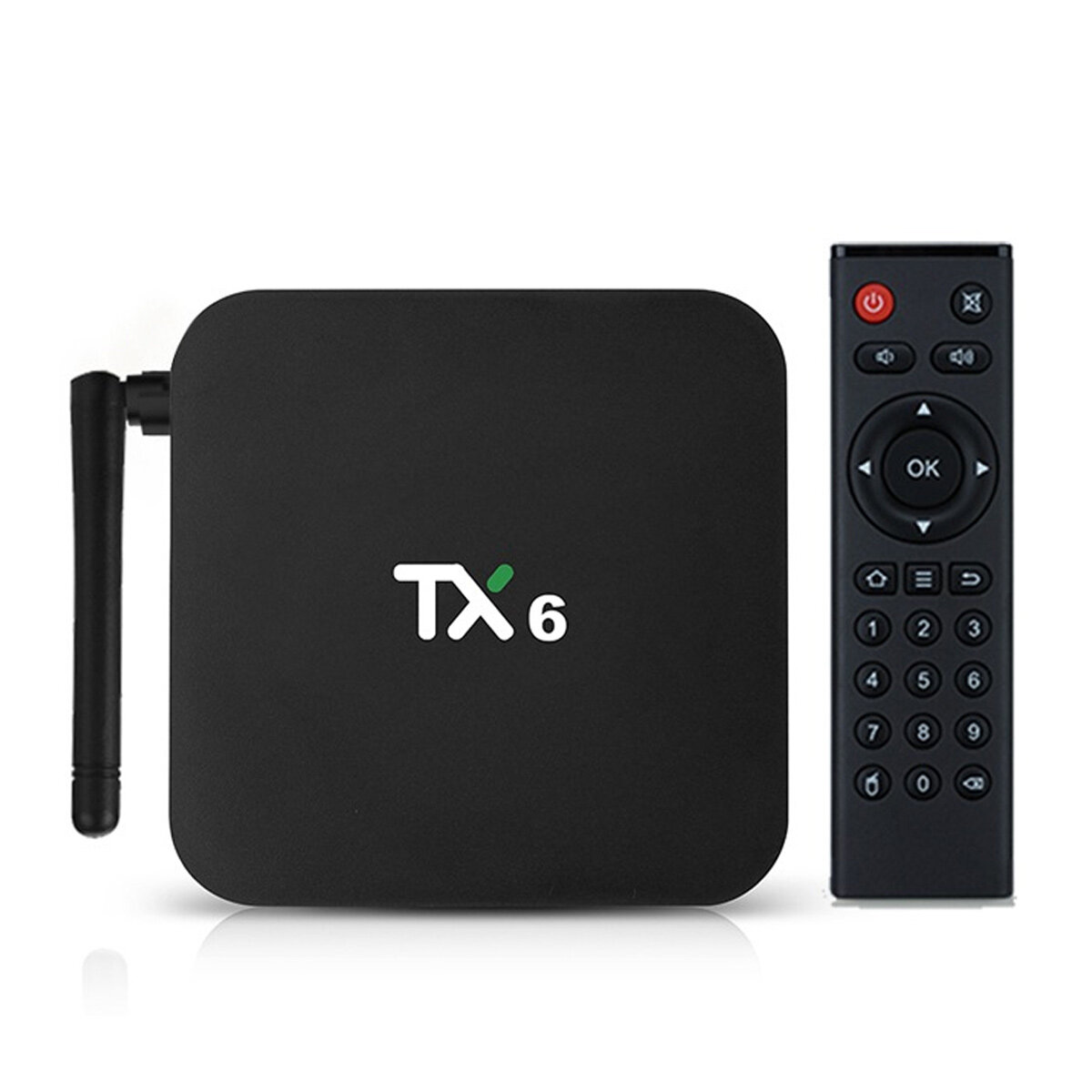 ТВ-приставка TX6 Smart TV BOX H616 4G/64G Wifi Bluetooth плеер с высокой прочностью и большой емкостью памяти