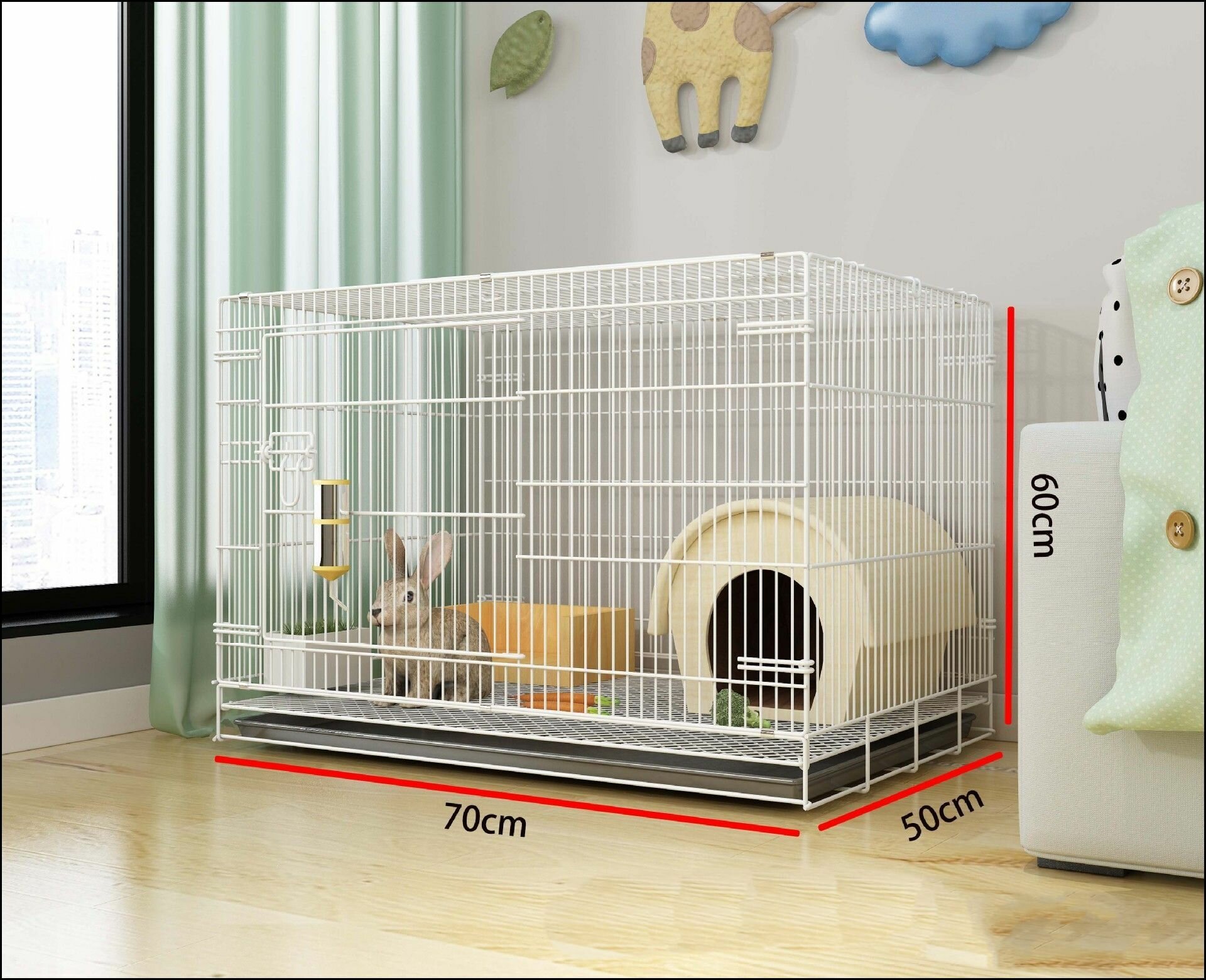 Эксклюзивный сборный вольер для кроликов