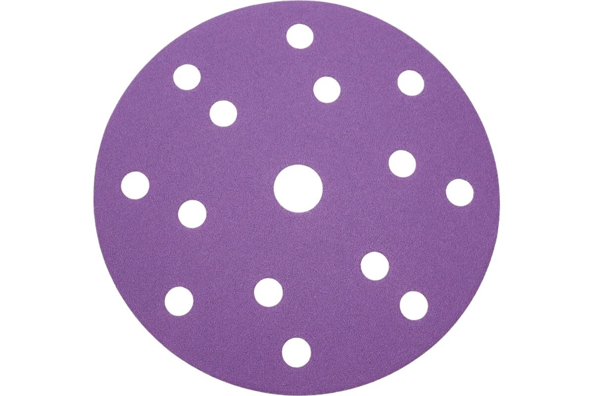 Hanko Круг шлифовальный Purple PP627 (150 мм; 15 отв; Р150; 100 шт.) PP627.150.15.0150