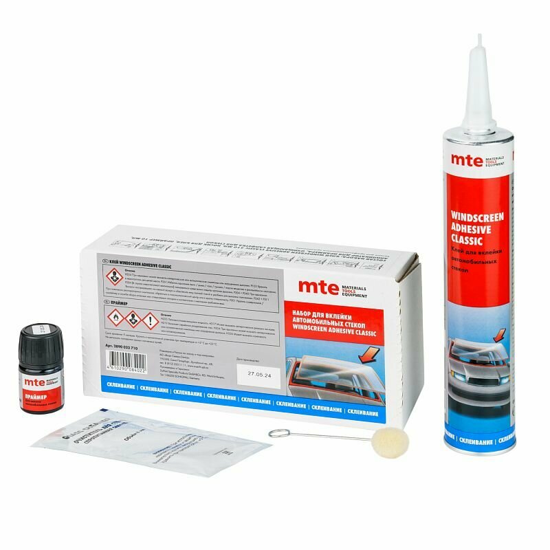 Набор для вклейки автомобильных стекол Classic 310 мл, mte
