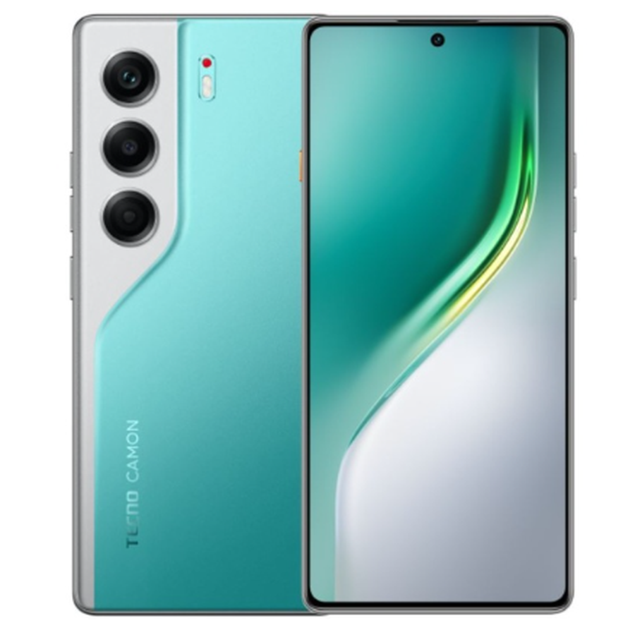 6,78" Смартфон TECNO Camon 40 8/256 ГБ (CM5 256+8 EMERALD LAKE GR) зелено-серый