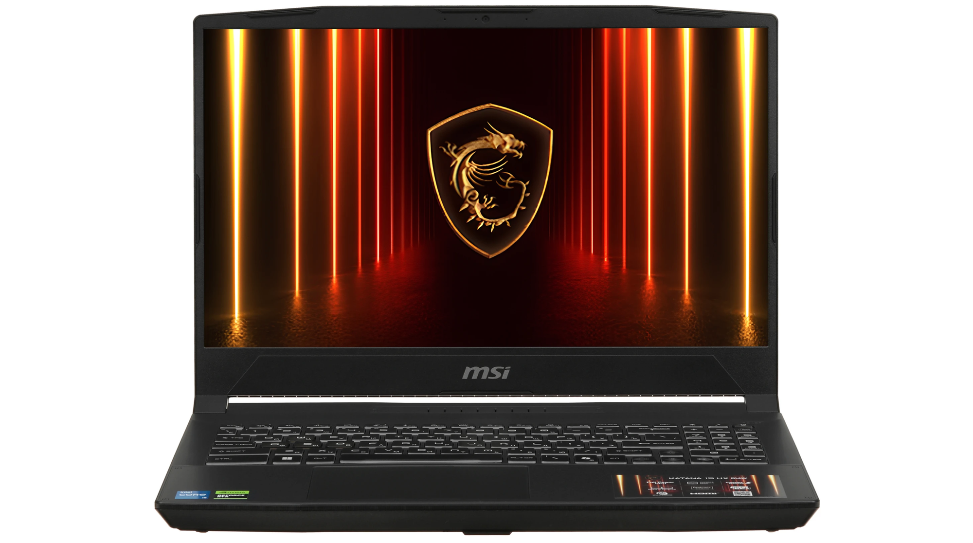 15.6" Ноутбук MSI Katana 15 HX B14WGK-226XRU, 1920x1080, IPS, i7-14650HX, RAM 32ГБ, SSD 1TБ, RTX5070 8ГБ, без ОС, черный
