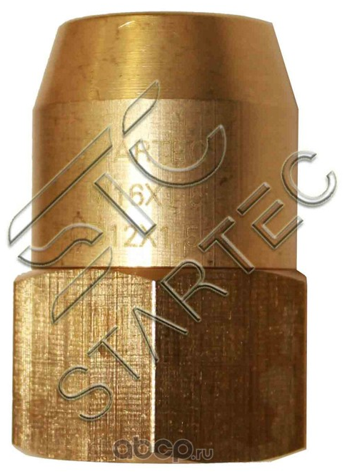 Фитинг прямой f16 трубка d=12