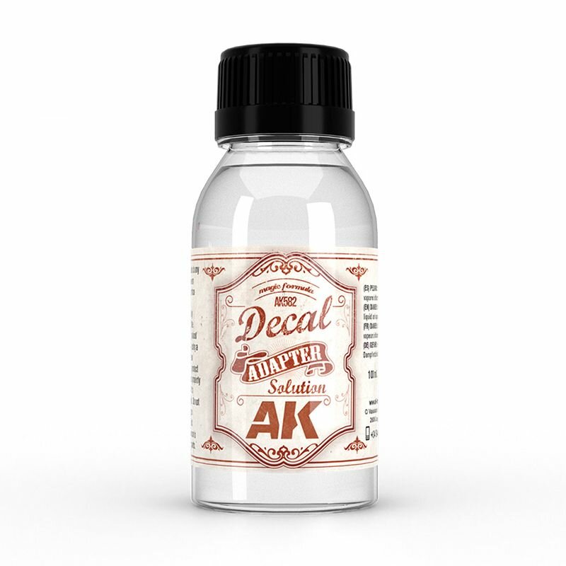 Жидкость для усадки декалей AK Interactive Decal Adapter Solution 100ml